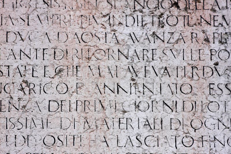 Écriture latine photo stock. Image du écriture, latin - 19352416