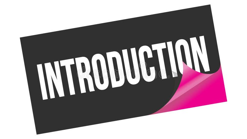 Texte D'introduction Sur Le Timbre Rond Grungy Rouge Illustration Stock ...