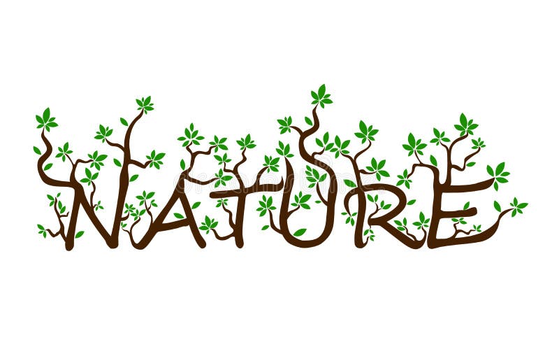 Texte de nature illustration stock. Illustration du ornement - 20500566