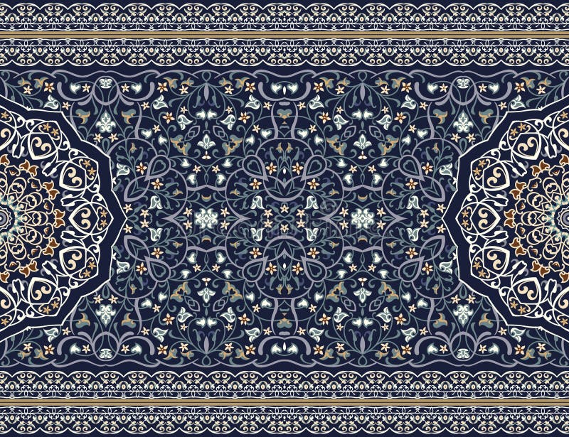 Textile Aztec Digital Motif Pattern Design Handmade Stock Photo - Image ...