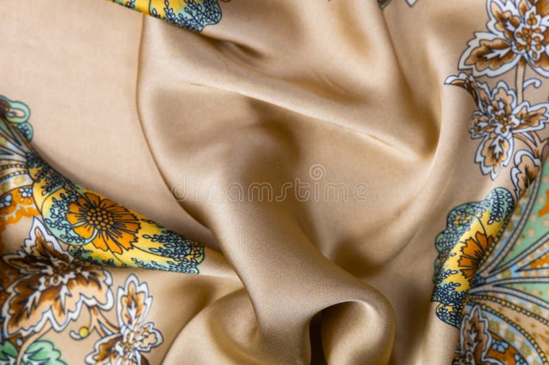 Textile Background Soft and Shiny Silk Texture. Stock Image - Image of ...