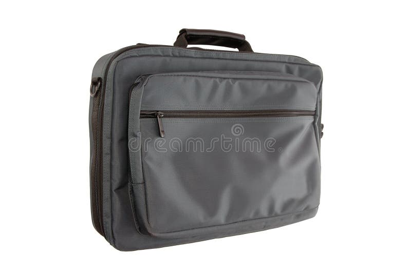 Textile Briefcase for Laptop, Male Bag Stock Image - Image of accessory ...