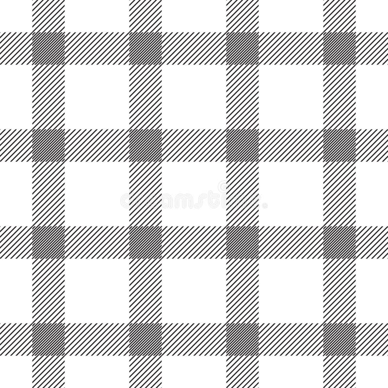 Textile Checkered Seamless Pattern Stock Vector - Illustration of ...