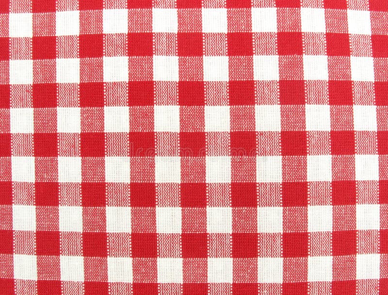 Red Grid Table Cloth Pattern Stock Photo - Image of food, table: 10152024