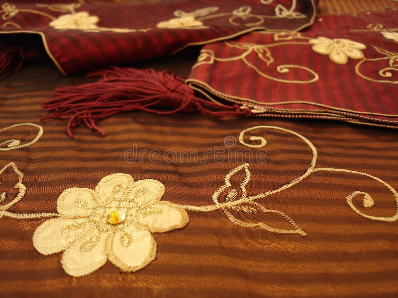 Textile Design for Interior Stock Photo - Image of cotton, interior ...