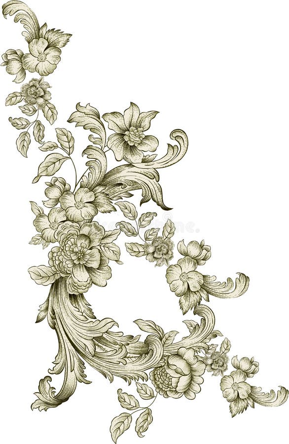 Textile Design Print Created Textile Prints Stock Illustration ...