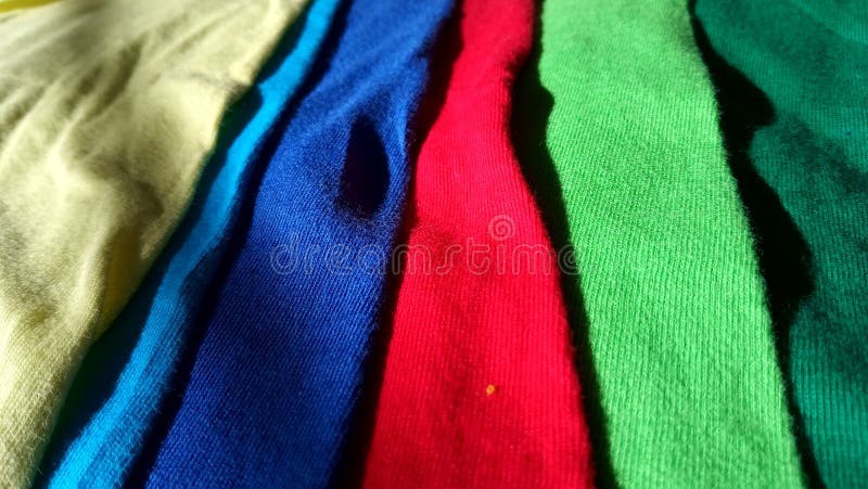 Textile Different Colour Fabric Stock Image - Image of fabric, textile ...