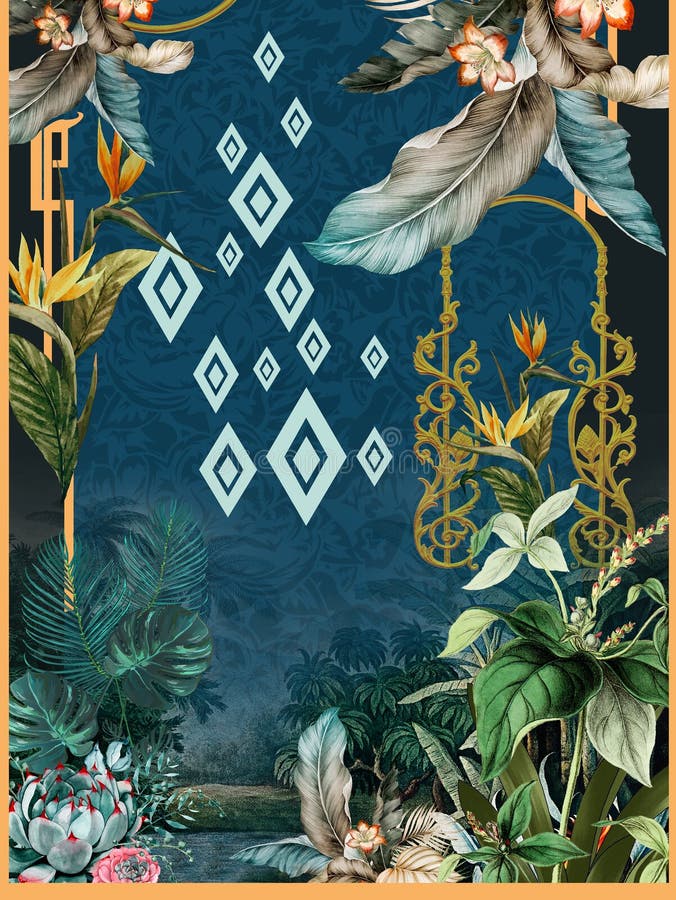 Textile Digital Design Art Work Design Art Work Digital Shirt Design ...