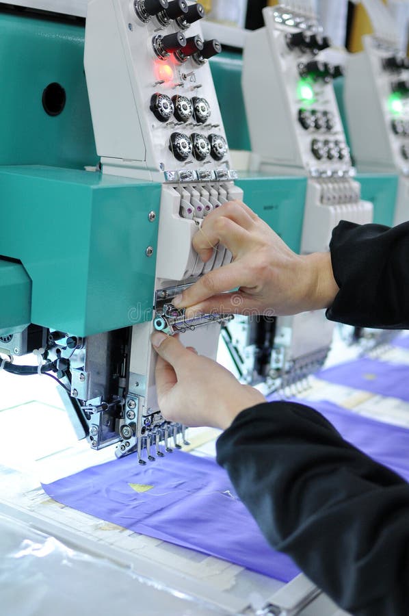 Textile equipment stock photo. Image of processing, knitting - 17332604