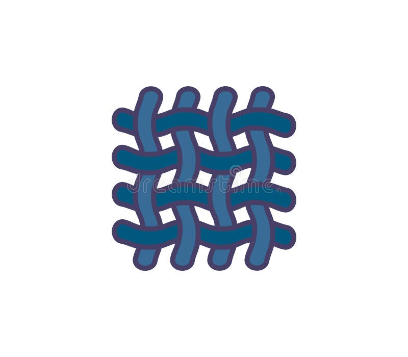 Textile, Fabric, Cloth Icon. Vector Illustration. Stock Vector ...