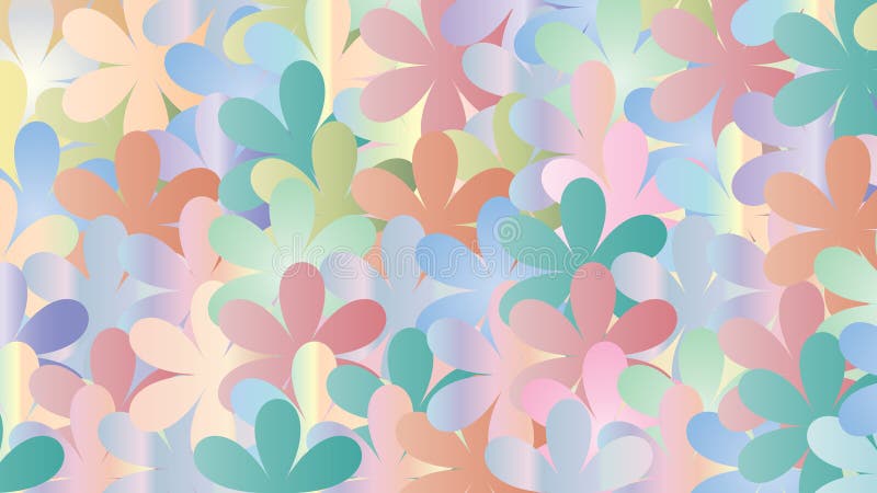 Textile Fabric Design for Print. Multiple Color Flower Design Stock ...