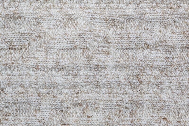 Textile - Fabric Series - Rustic Knitted Wool Stock Image - Image of ...