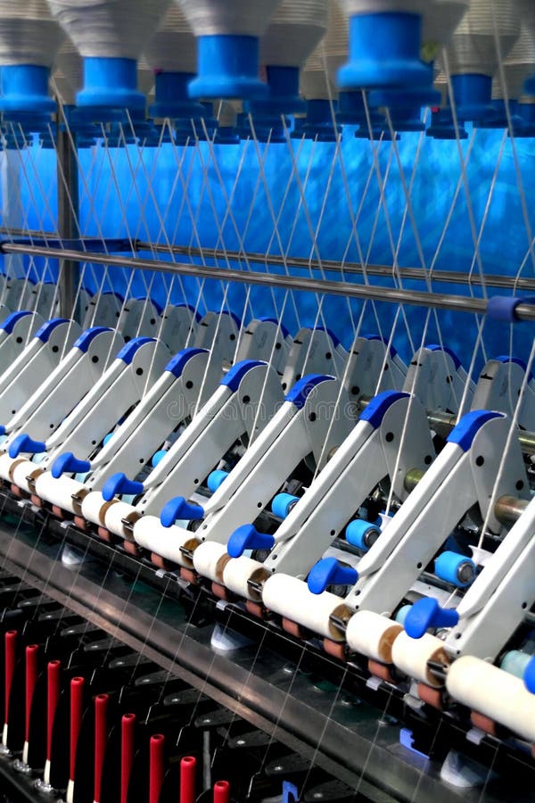 Textile factory stock image. Image of clothing, perspective - 5468371