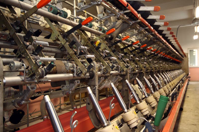Textile Factory stock image. Image of gear, close, convenience - 19858059