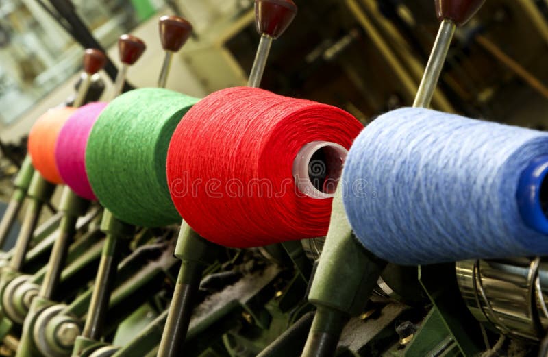 Textile factory stock photo. Image of factory, employment - 27563288