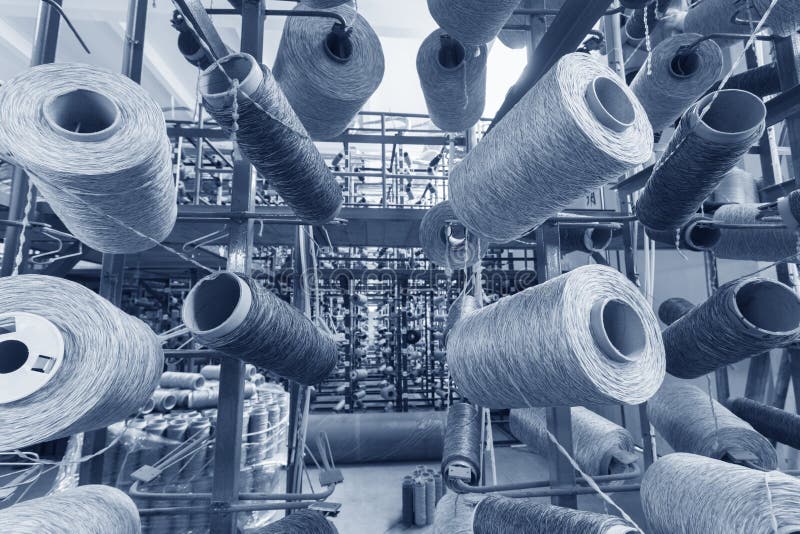 Textile factory stock image. Image of material, textile - 94354585