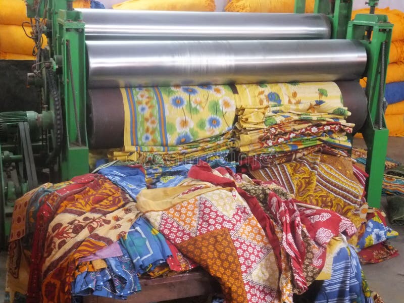 Textile Factory in India editorial stock photo. Image of exploitation ...
