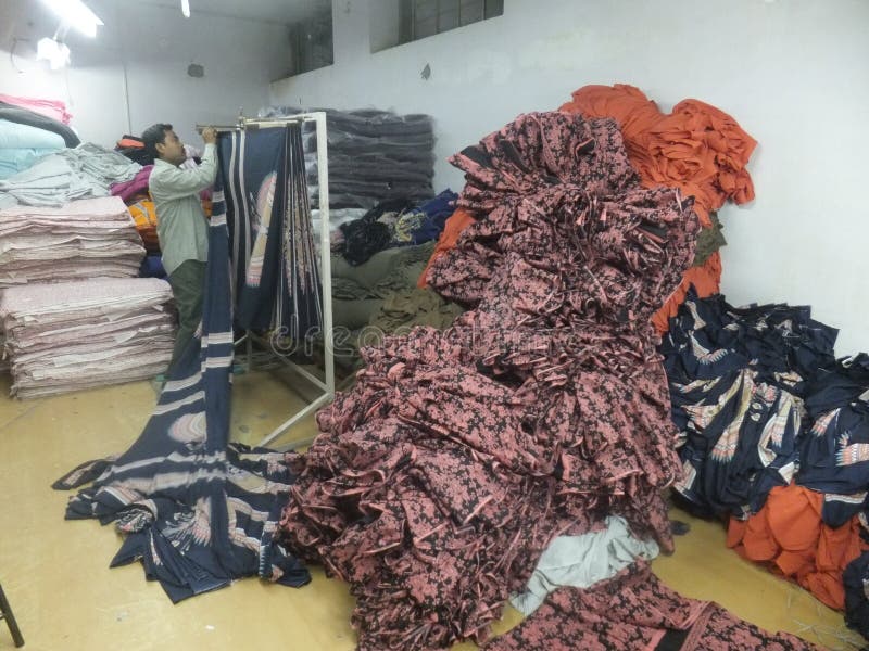 Textile Factory in India editorial stock image. Image of factory - 22624719