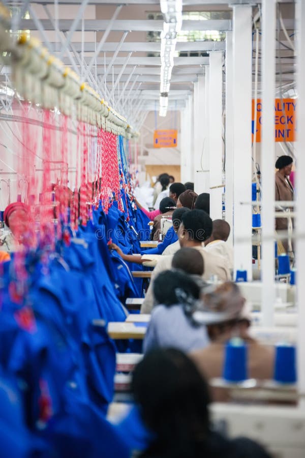 African textile factory editorial image. Image of lines - 161218310