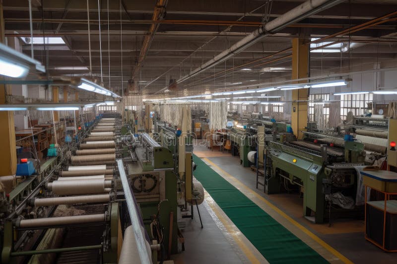 Textile Factory Workers Stock Illustrations – 208 Textile Factory ...