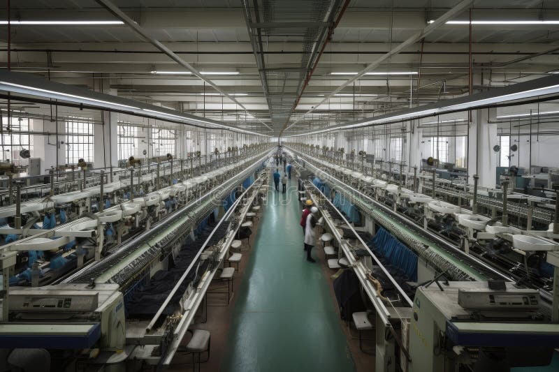 Textile Factory Workers Stock Illustrations – 208 Textile Factory ...