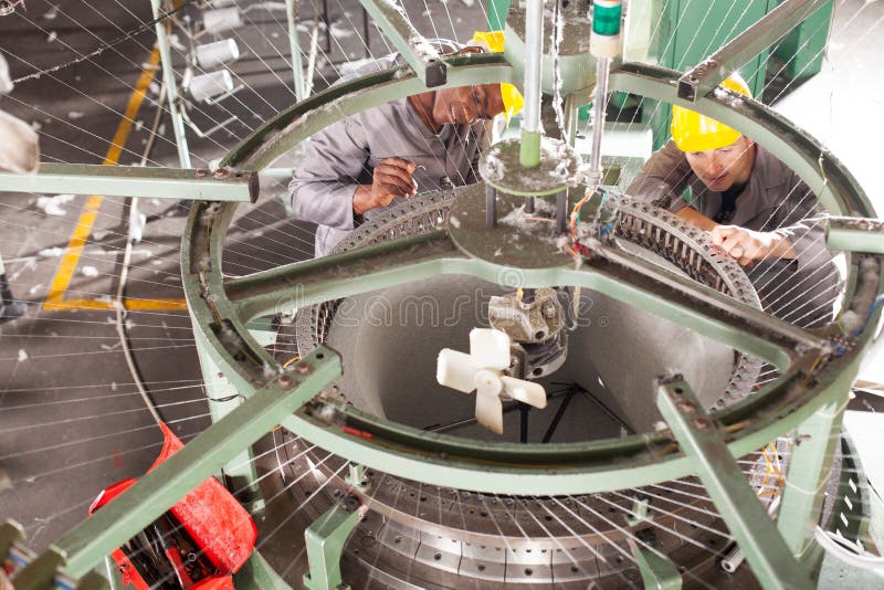 Textile factory manager stock photo. Image of handsome - 27309830