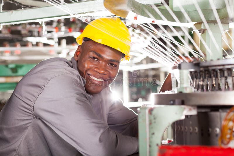 Textile factory worker stock image. Image of happy, cheerful - 27310429