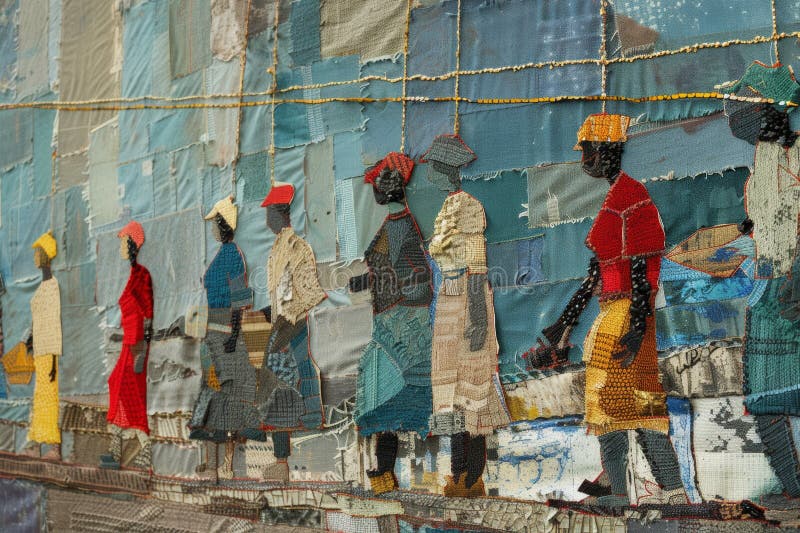 Textile Factory Working Process Copy Space Stock Photo - Image of ...