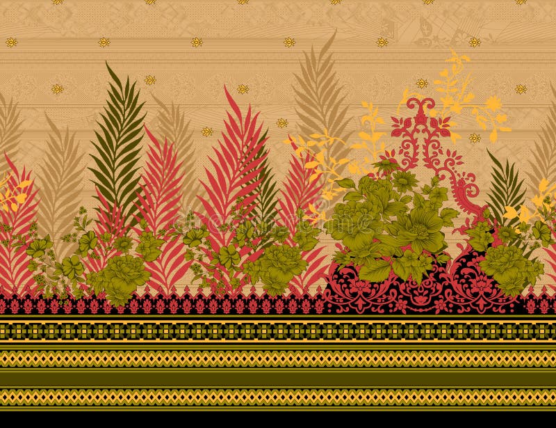 Textile Border Design Stock Illustrations – 264,600 Textile Border ...
