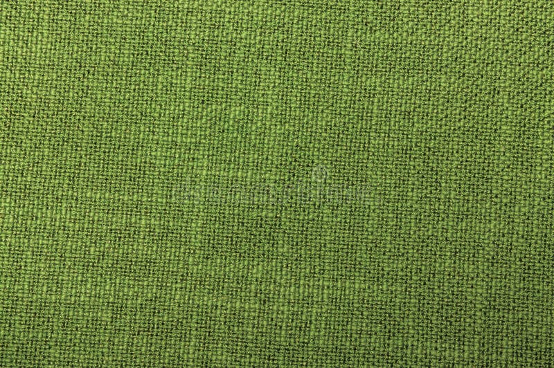 Textile Green Color Rough Weaving Thread Texture Close-up Stock Photo ...