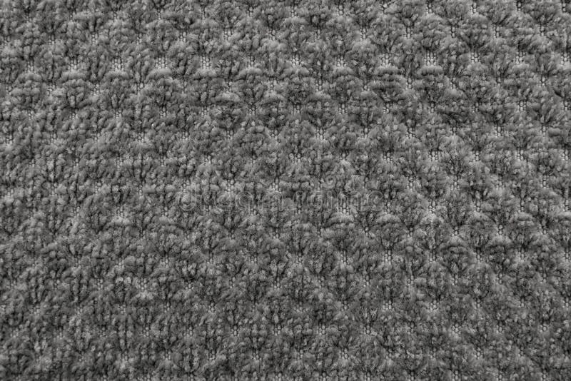 Textile. Gray Carpet Background. Floor Mat Texture. Fabric Stock Image ...