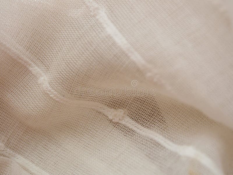 Textile Material Light Translucent Background Close-up for Sewing ...