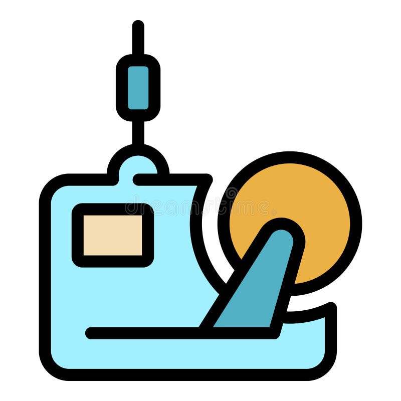 Textile Mill Equipment Icon Color Outline Vector Stock Illustration ...