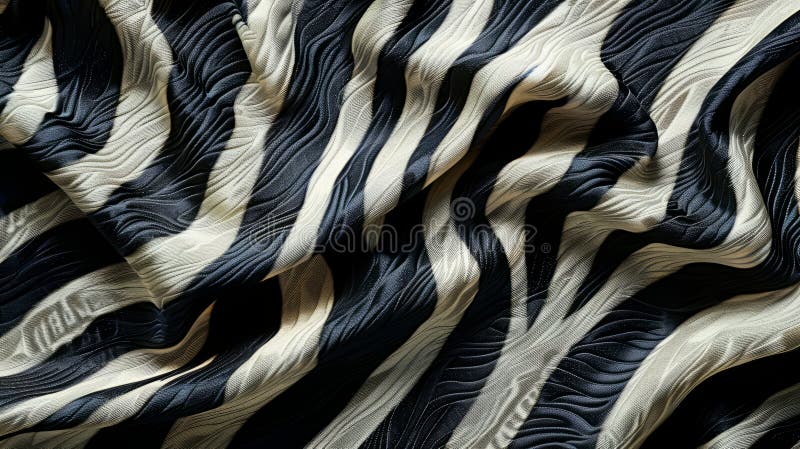 Textile Pattern Measurement Tailored for Zebra Line Design Stock Image ...