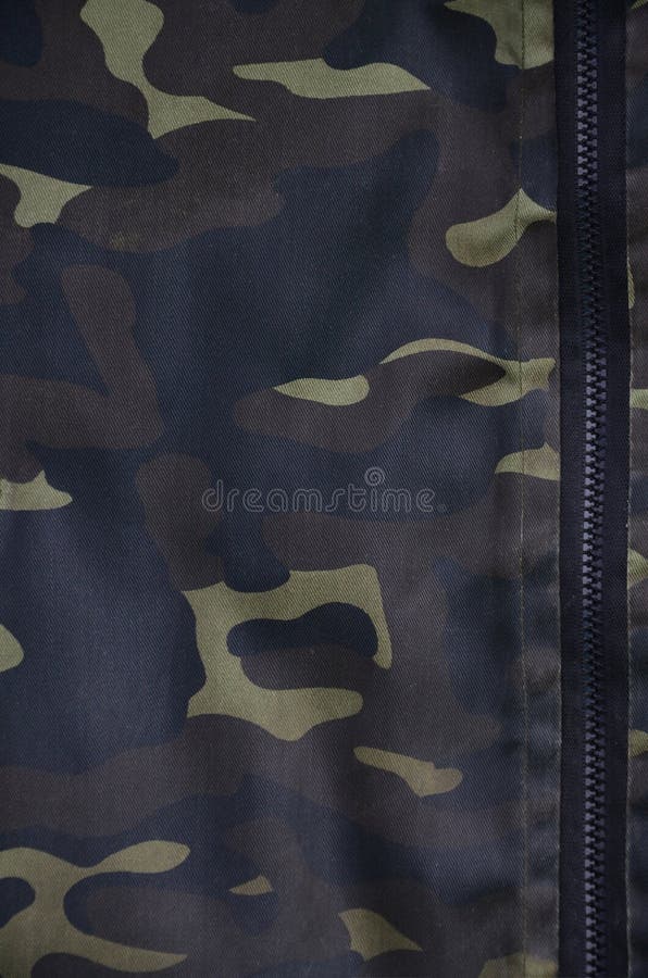 Textile Pattern of Military Camouflage Fabric Stock Image - Image of ...