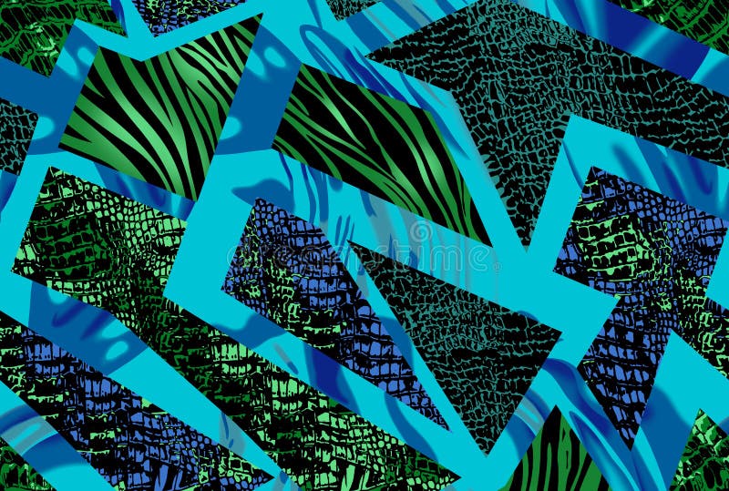 Textile Background Design with Floral Stock Illustration - Illustration ...