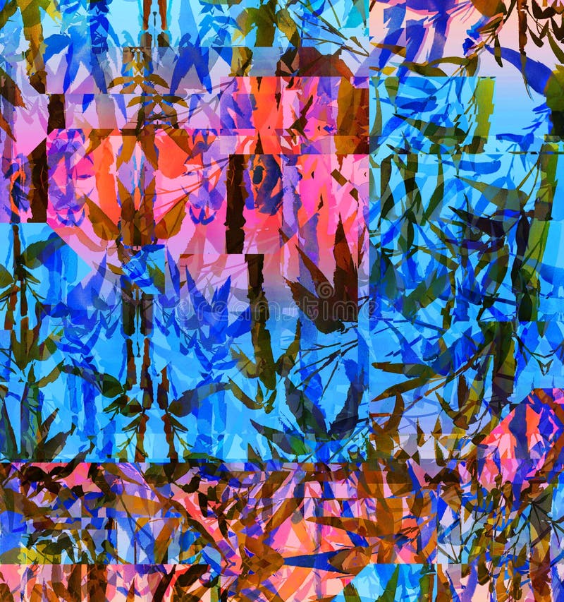 Textile Print Texture,facric Texture Stock Illustration - Illustration ...