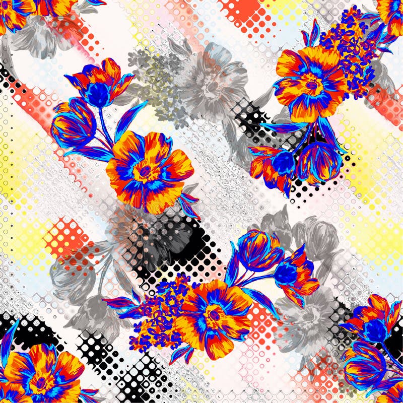 Textile Print Texture,facric Texture Stock Illustration - Illustration ...