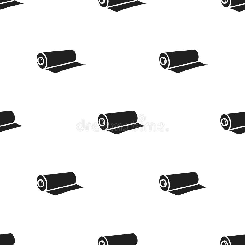 Textile Roll Icon of Vector Illustration for Web and Mobile Stock ...