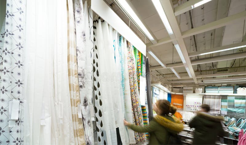 Textile shop stock photo. Image of hanged, merchandise - 82734838