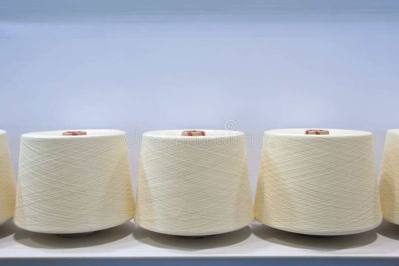 Textile spindles stock image. Image of string, white - 61282923