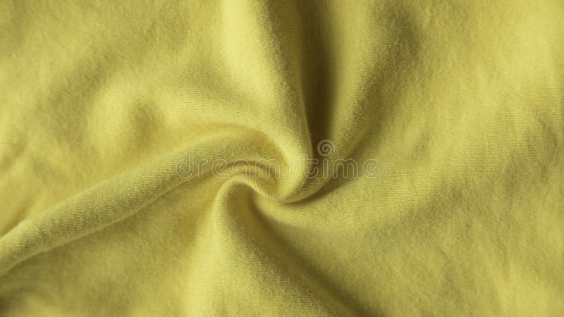 Textile and Texture Template. Yellow Cotton Cloth Fabric Stock Photo ...