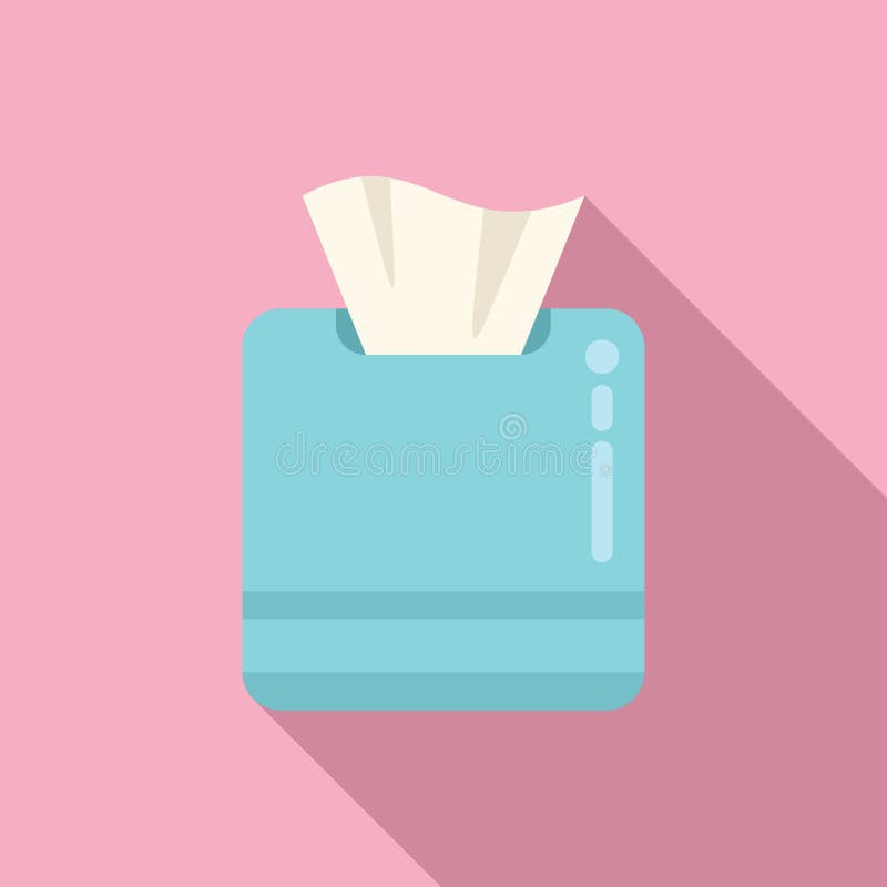 Textile Towel Icon Flat Vector. Clean Cloth Stock Vector - Illustration ...