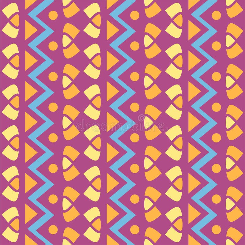 Textile Vertical Simple Geometric Seamless Vector Pattern Stock Vector ...