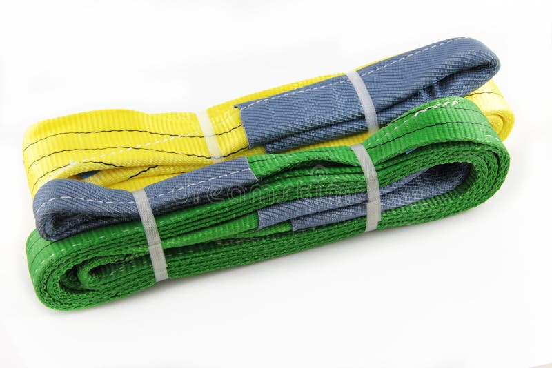 Textile slings stock photo. Image of synthetic, safety - 52062366