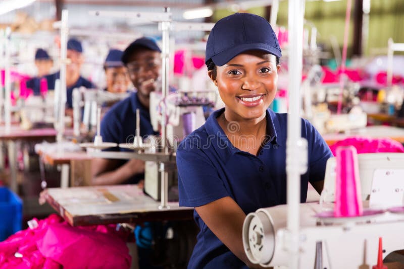 Textile worker factory stock photo. Image of collar, adult - 45436696