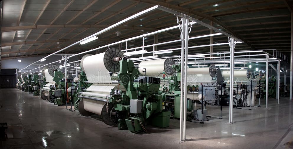 Textile workshop stock photo. Image of industrial, manufacturing - 16232022