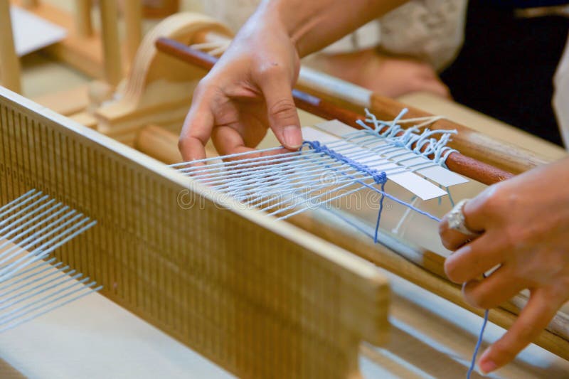 Textiles, Handmade Traditional Stock Image - Image of basket, loom ...