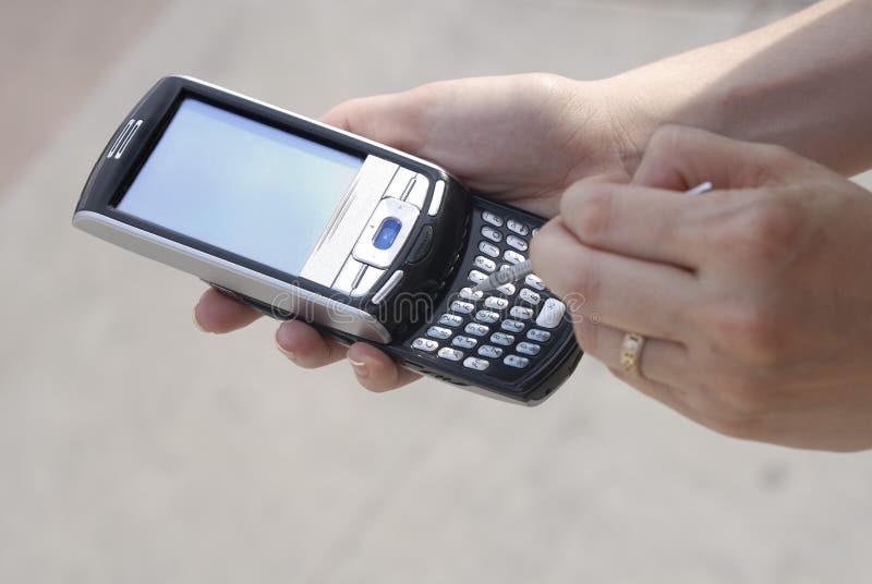 Cell Phone Internet Browser Stock Image - Image of communication, cell ...