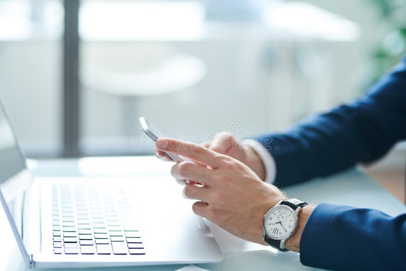 Texting in smartphone stock photo. Image of planning - 143179262